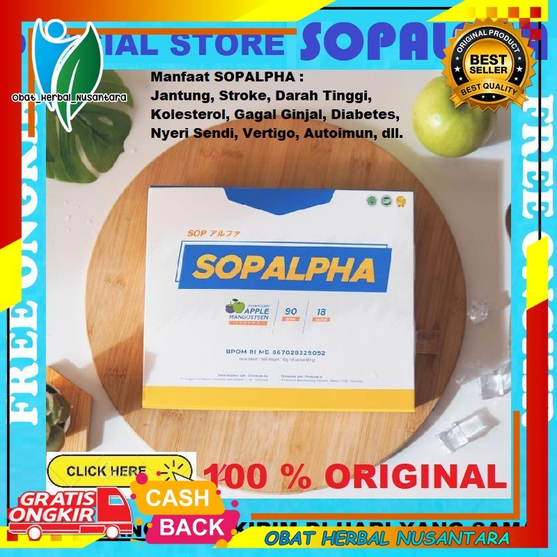 Jual [ORIGINAL] SOP ALPHA BIOBOOST 18 SACHET OFFICIAL SALMON OVARY ...