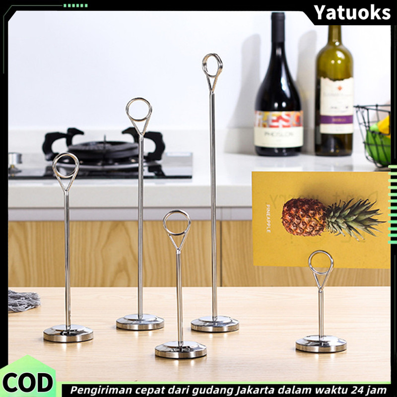 Jual Rak Menu Desktop yang Indah / Tempat menu mini desktop Stainless ...