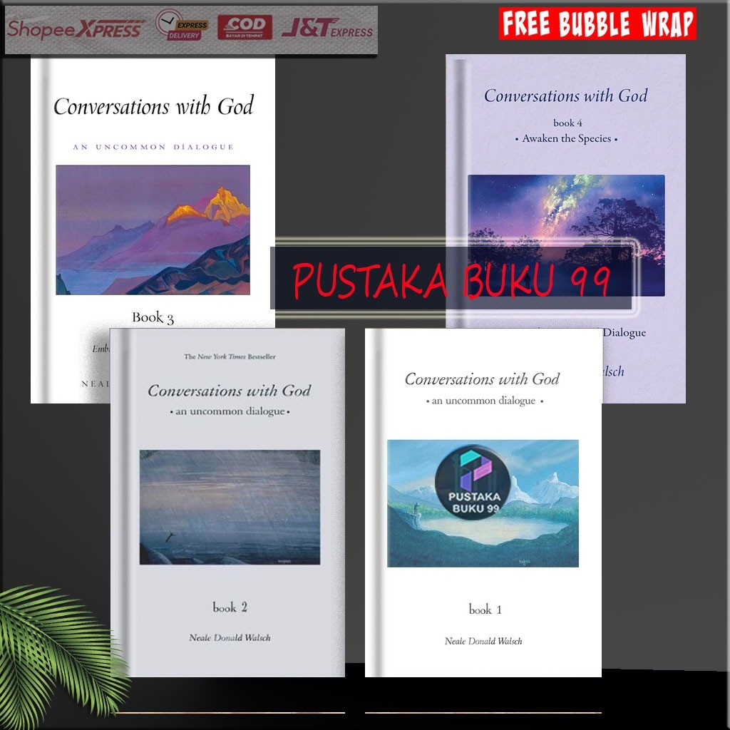 Jual Conversations with God book 1-4, Omnibus Edition - Neale Donald Walsch (English) | Shopee ...