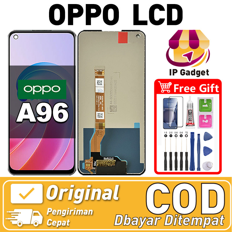 Jual Original Lcd OPPO A96 FULLSET GIFTS asli Layar hp touchscreen Sentuh Versi Tinggi COD ...