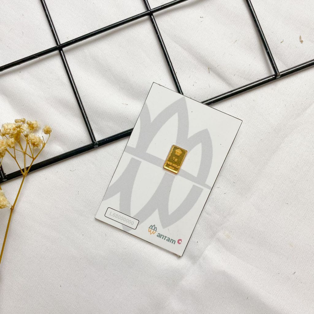Jual CARD REPLIKA LOGAM MULIA AKRILIK GOLD ANTAM BM52 | Shopee Indonesia