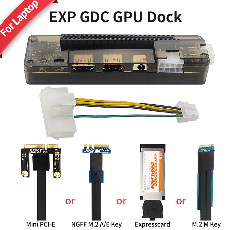 Jual PCI-E EXP GDC External Laptop Video Card Dock Mini PCI-E ...