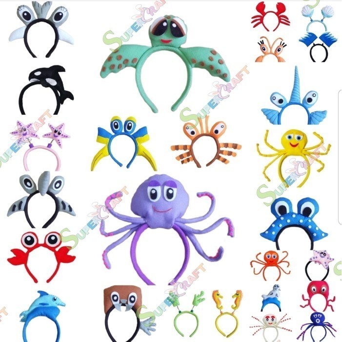 Jual Bando Ikan Kostum Gurita Bintang Laut Octopus Penyu Kostum Bando ...