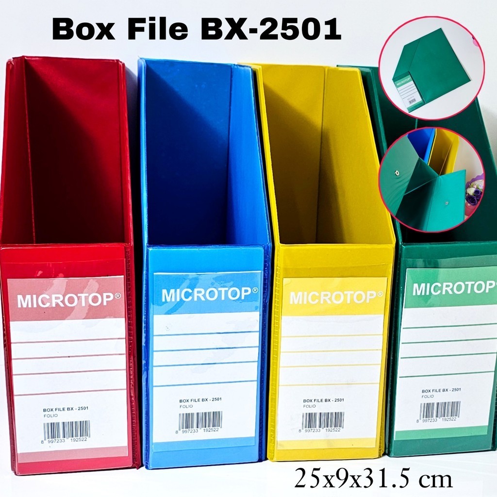 Jual GG Box File Plastik Lipat MICROTOP/Box Keranjang/Folder Box/Tempat ...