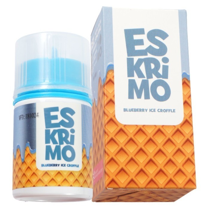Jual Liquid Vape Vapor ESKRIMO Blueberry Ice Croffle 60ML By Eskimo x ...