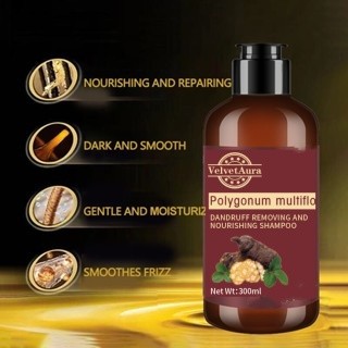 Jual 300ml Shampo Penghilang Uban Permanen Penghitam Black Herbal ...