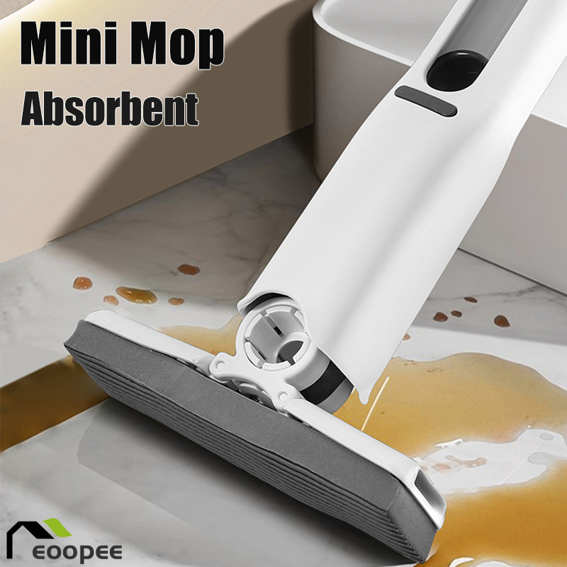 Jual Mop Folding Powerful Squeeze Mini Mop With Self-squeezing Floor ...