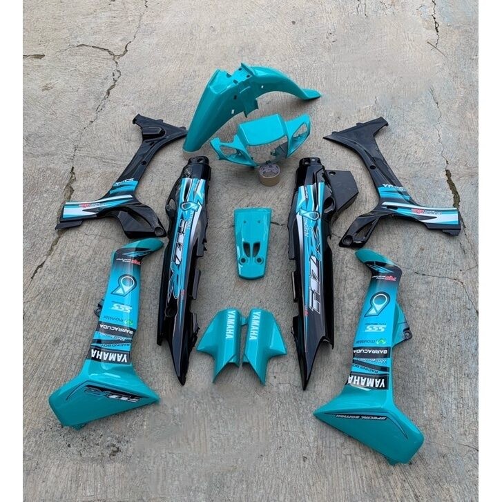 Jual Cover Body bodi Fiz R F1z R Fiz r fis r petronas hijau fullset ...