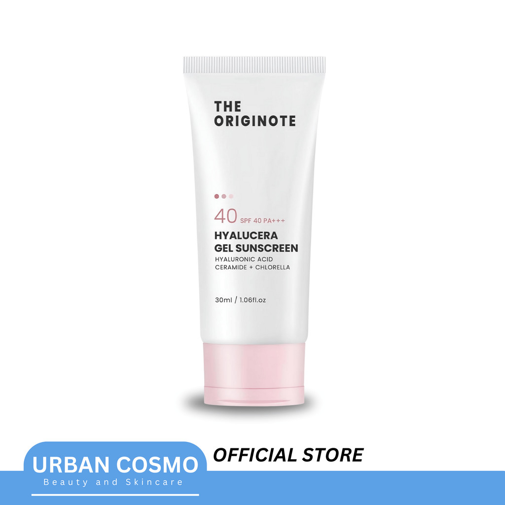Jual The Originote Hyalucera Gel Sunscreen SPF 40 PA+++ 30ml | Shopee ...