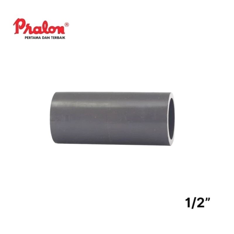 Jual Socket AW Pralon 1/2 1/2in 1/2 Inch Pipa PVC Sock I Lurus ...