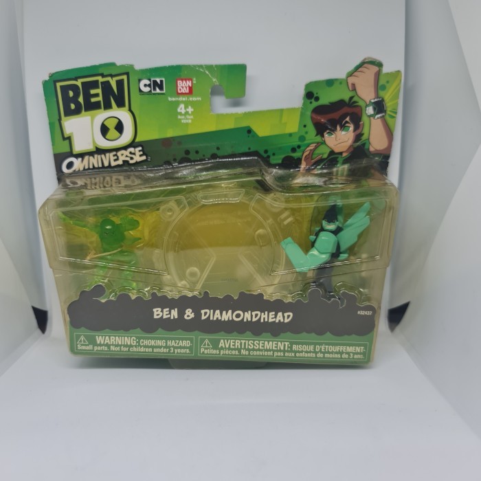 Jual Mainan Action Figure Ben 10 Omniverse Ben & Diamondhead ORI BANDAI ...