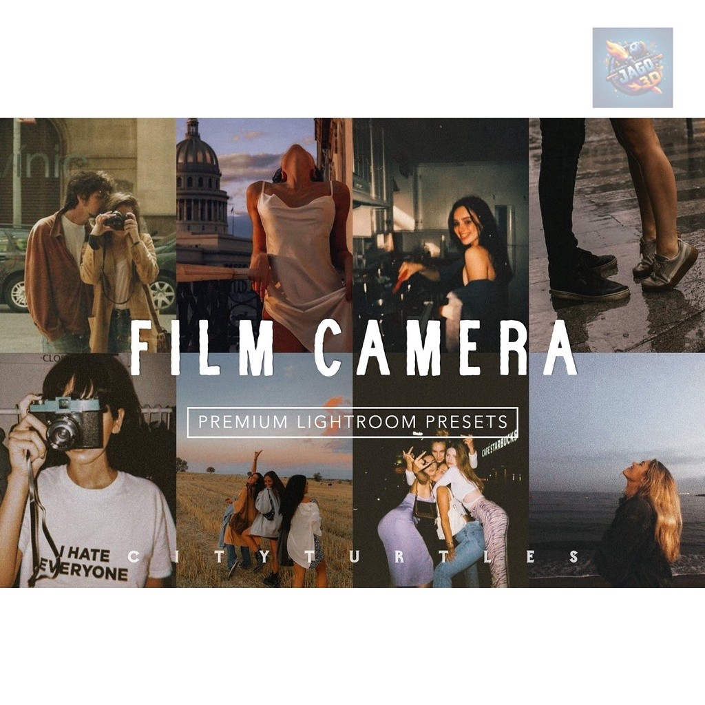 Jual CT - FILM CAMERA Vintage Moody Presets Desktop IOS Android NEW ...