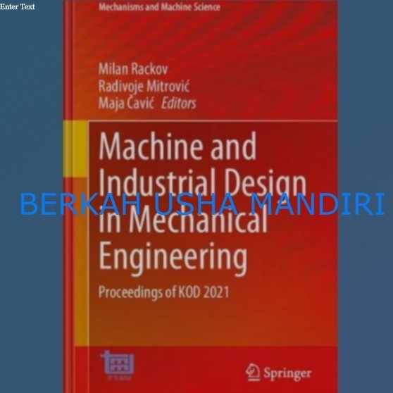 Jual BUKU Machine and Industrial Design in Mechanical Engineering | Shopee Indonesia