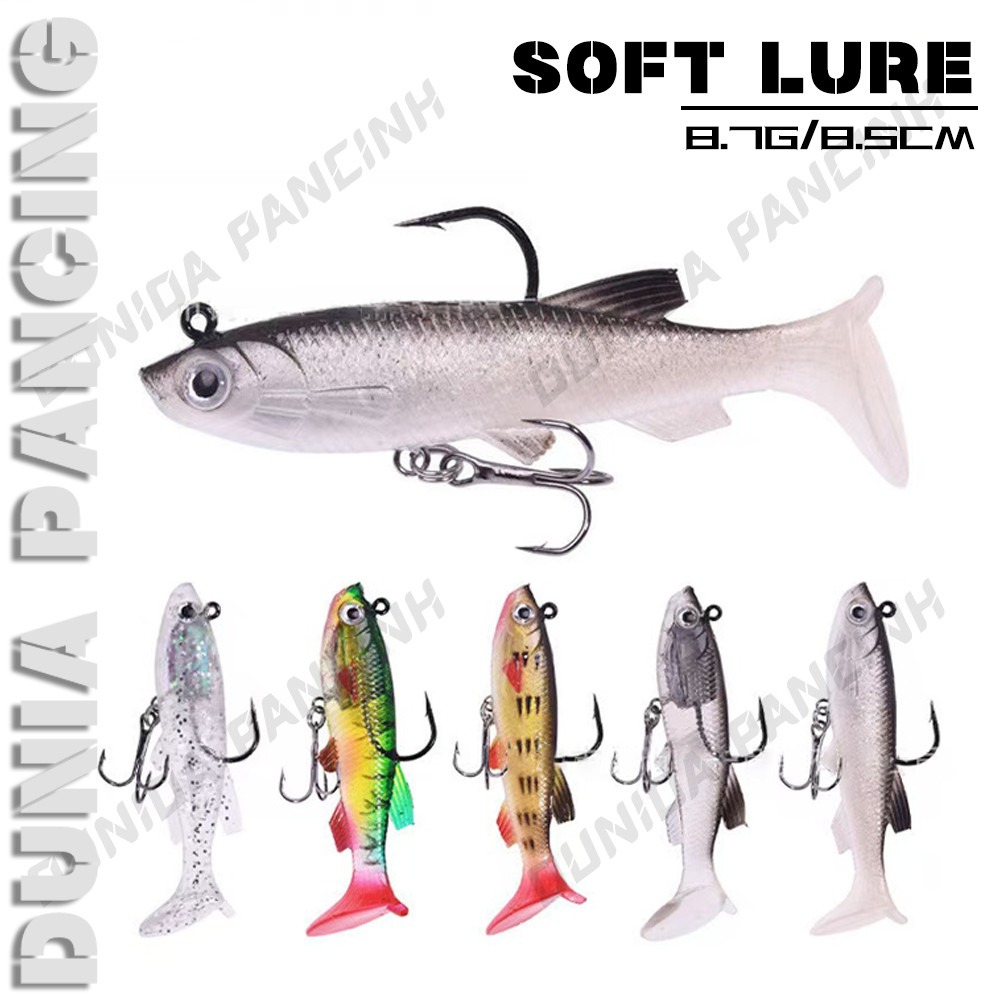 Jual Umpan Soft 8.5cm/13g Umpan Ikan Umpan Pancing Minnow Sinking ...