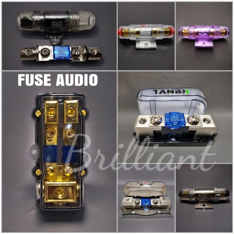 Jual VIP3 * Fuse Sekring Audio Universal Otomotif 60ah - 100ah | Shopee ...