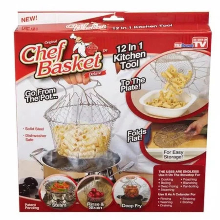 Jual CHEF BASKET 12 IN 1 KITCHEN TOOL | Shopee Indonesia