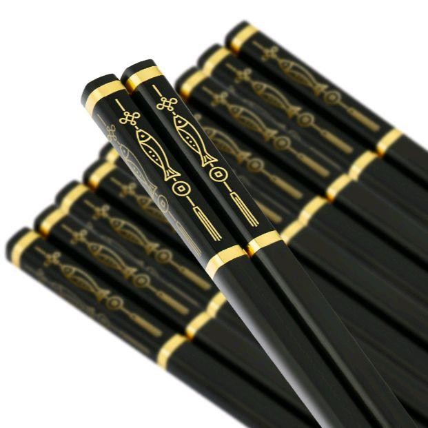 Jual Sumpit Alloy Hitam Kualitas Tinggi Motif Ikan Keberuntungan (24cm ...