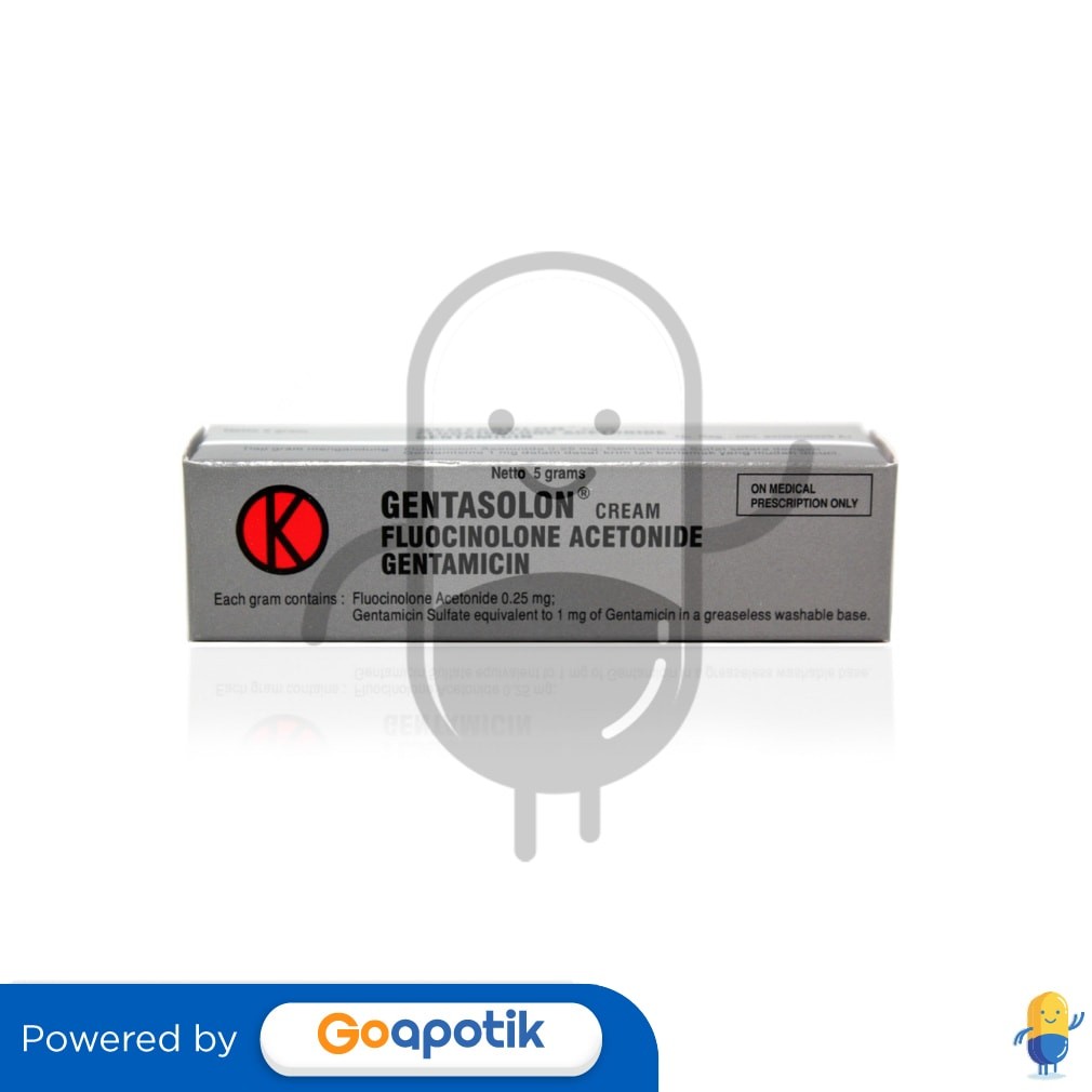Jual Gentasolon Cream Isi 5 Gram Tube | Shopee Indonesia
