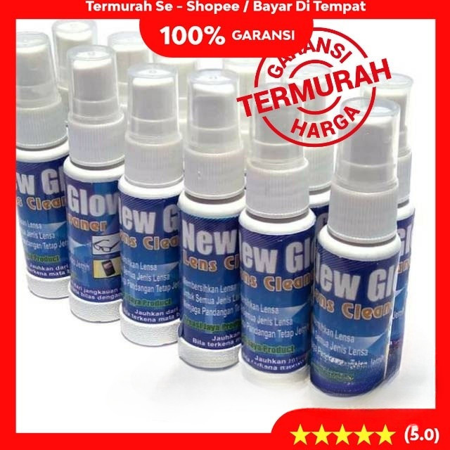 Jual GROSIR!!! NEW GLOW CAIRAN PEMBERSIH / LENS CLEANER KACAMATA LENSA ...