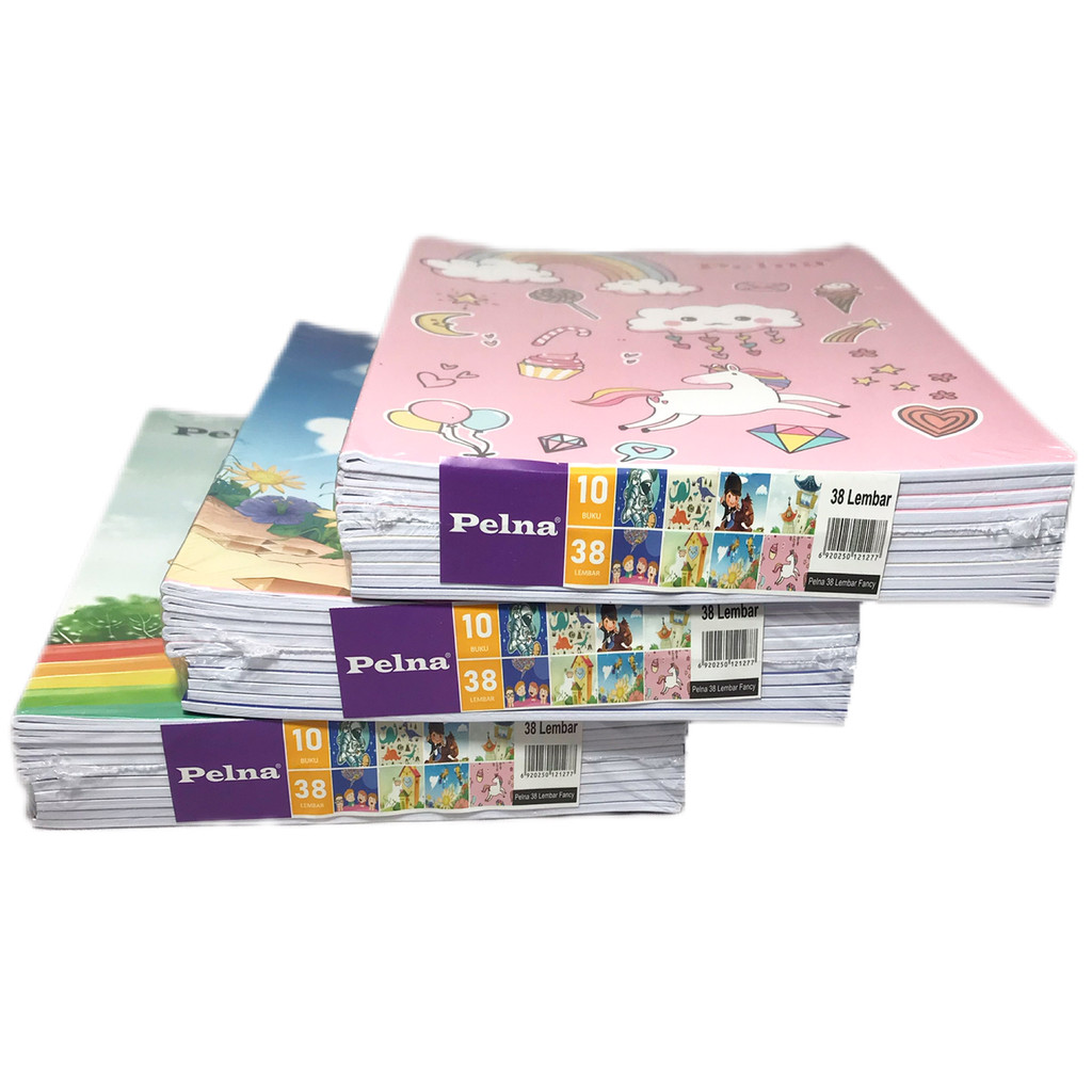 Jual PELNA - Buku Tulis isi 38 Lembar - PACK | Shopee Indonesia