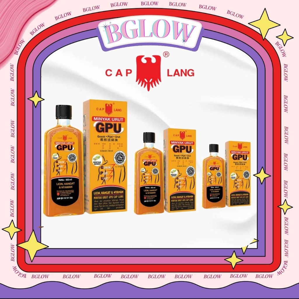 Jual CAP LANG GPU SEREH || Cap Lang GPU Sereh 30ML/60ML/100ML || Minyak ...
