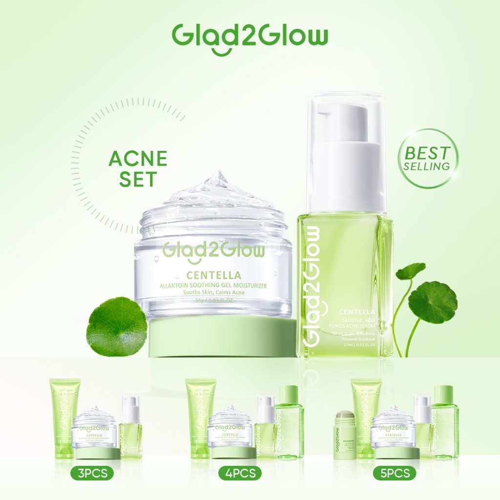 Jual 【G2G-Glag2 glow】Acne Treament Centella Salicylic Acid Power Clear ...