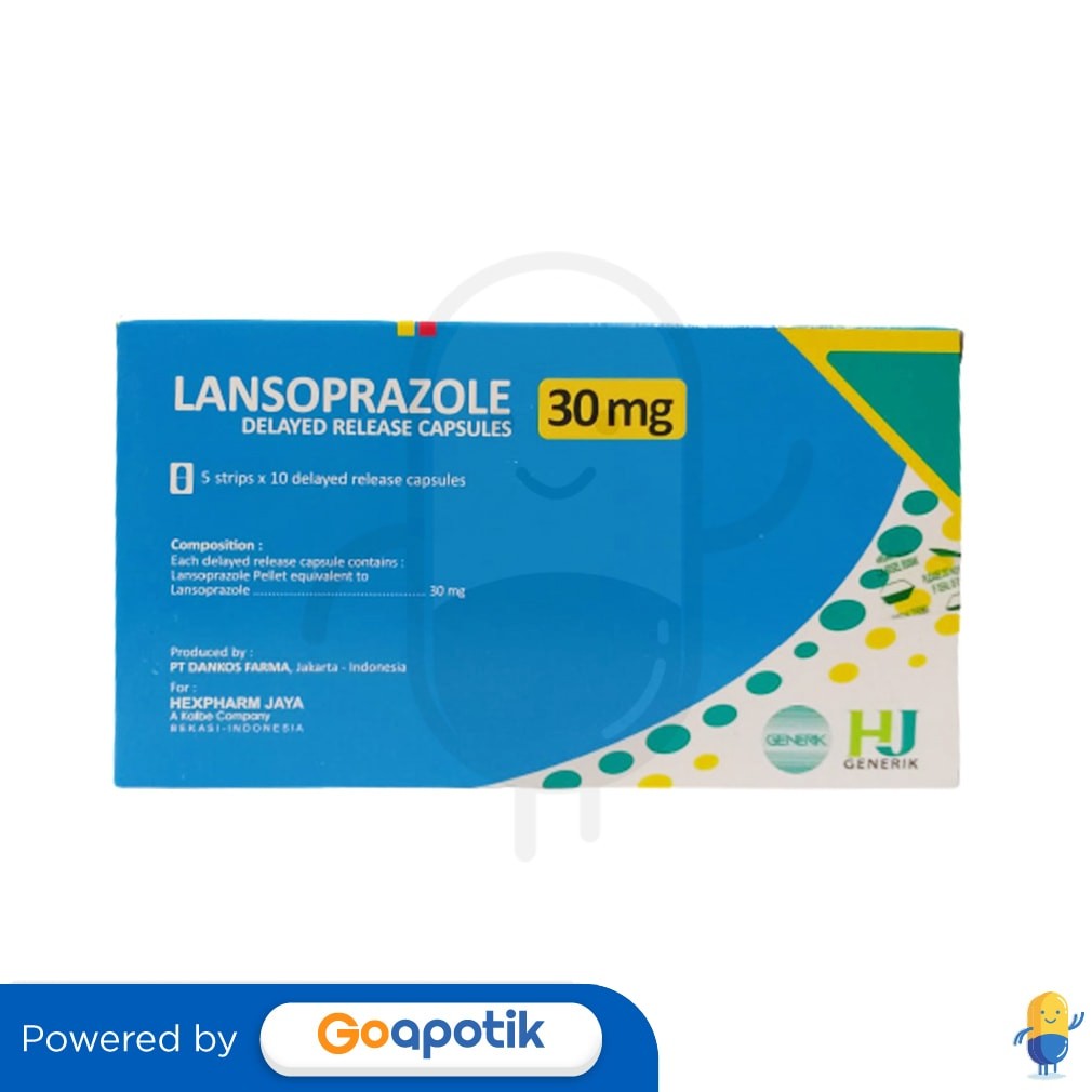 Jual Lansoprazole Hexpharm 30 Mg Box 50 Kapsul | Shopee Indonesia