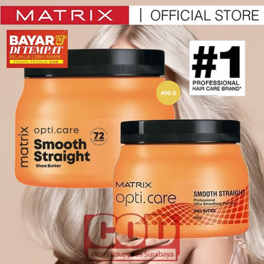 Jual SK - Matrix Hair Mask Opti Care 490gr Bonding / Smoothing After ...