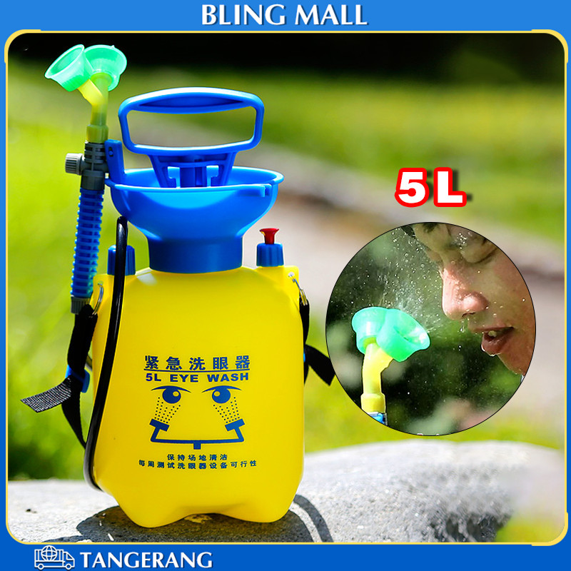 Jual 5 Liter Emergency Eyewash Portabel Eye Wash Emergency 5L | Shopee ...
