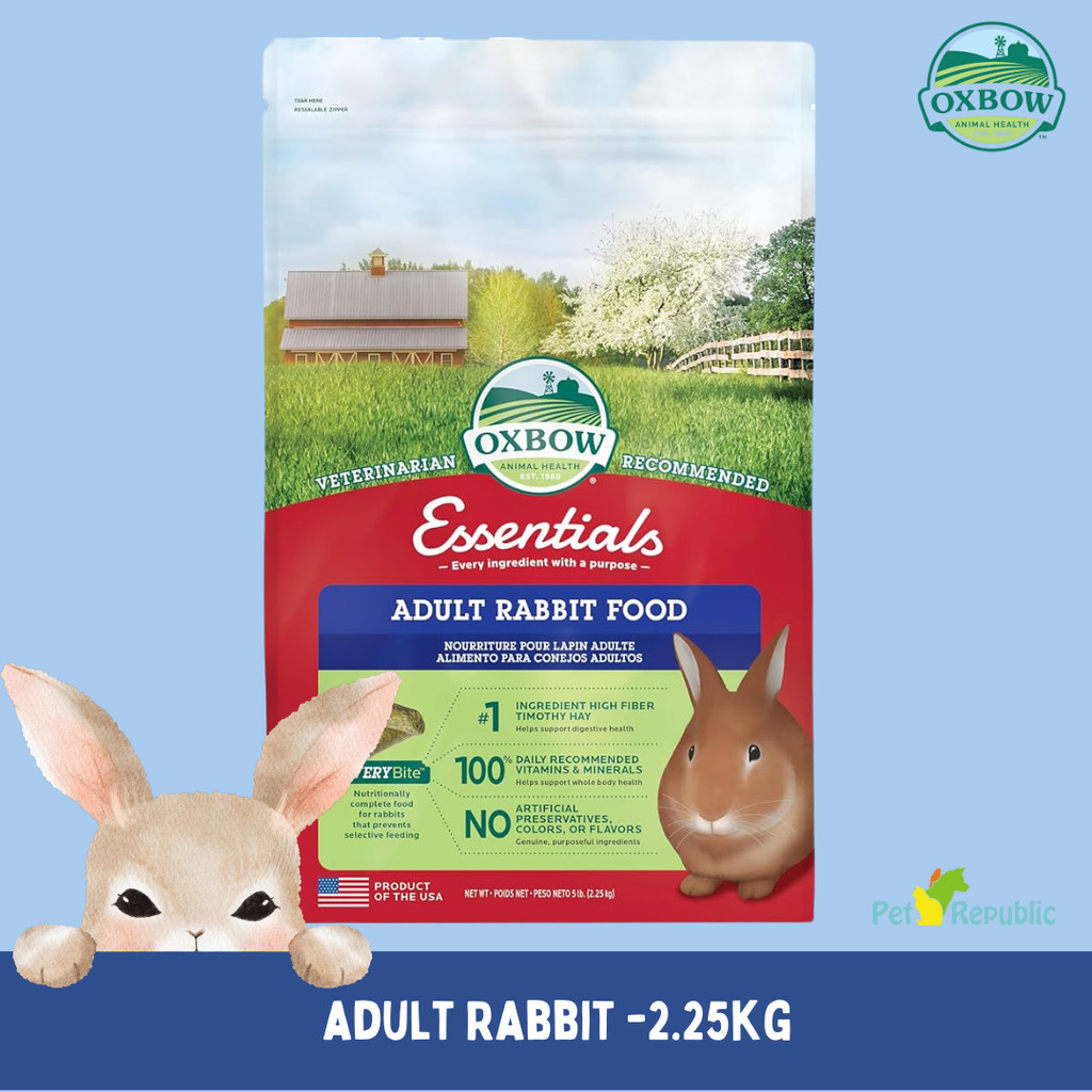 Jual OXBOW Makanan Kelinci Bunny Basic For Rabbit 2.25kg | Shopee Indonesia