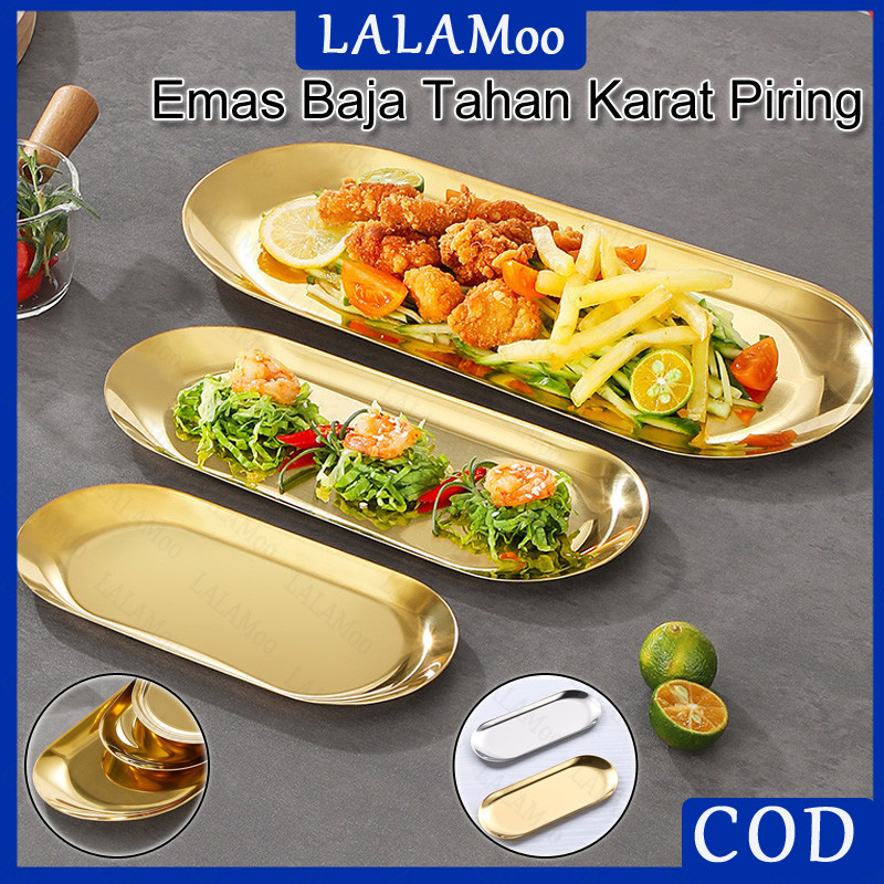 Jual Baki Oval / Piring Makanan Ringan Piring Barbekyu Piring Roti ...