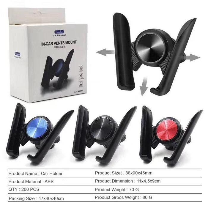 Jual Car phone holder HP mobil Lazy pod Ram In car Vents AC Mount ...