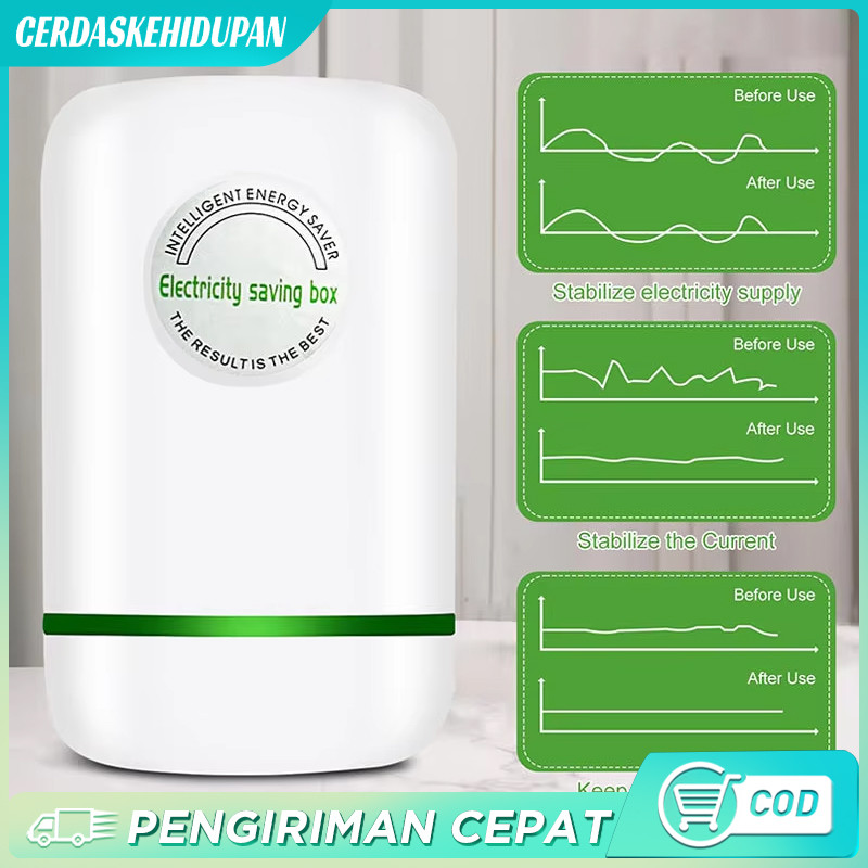 Jual Hemat daya 90% Electricity power saver Plug penghemat listrik ...