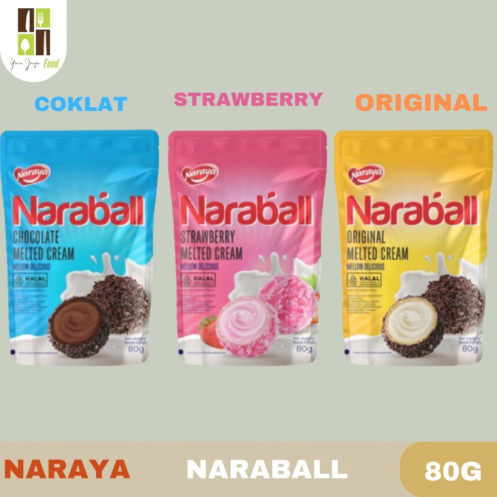 Jual Naraya Naraball / Wafer Ball / Biskuit Ball / Coklat / Original ...