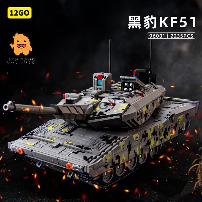 Jual JOY TOYS Mainan Brick 12GO Tank Black Panther KF51 Abu-abu 2235 Pcs | Shopee Indonesia