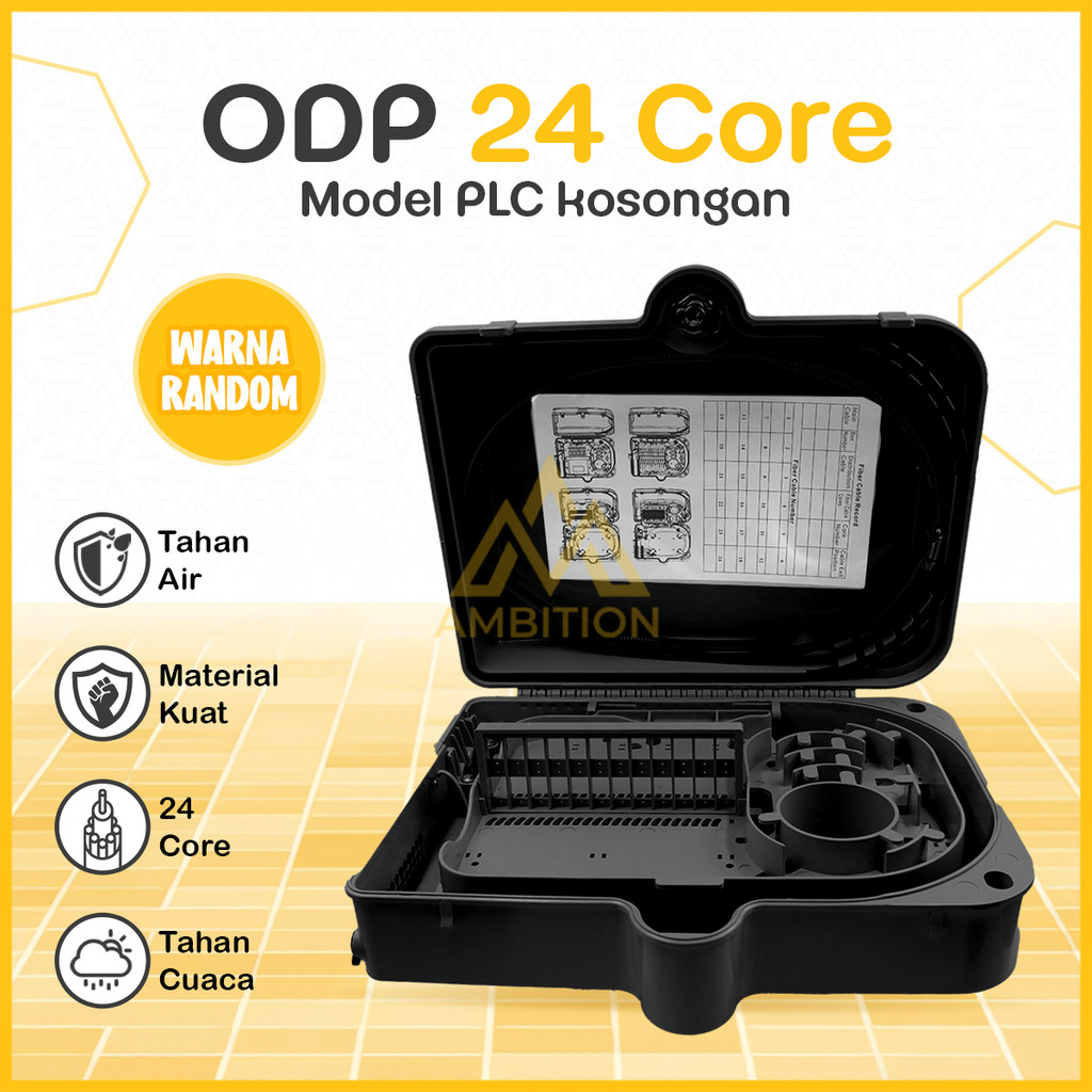 Jual ODP Optical Model PLC Kosongan ODP 24 Core Warna Random | Shopee ...