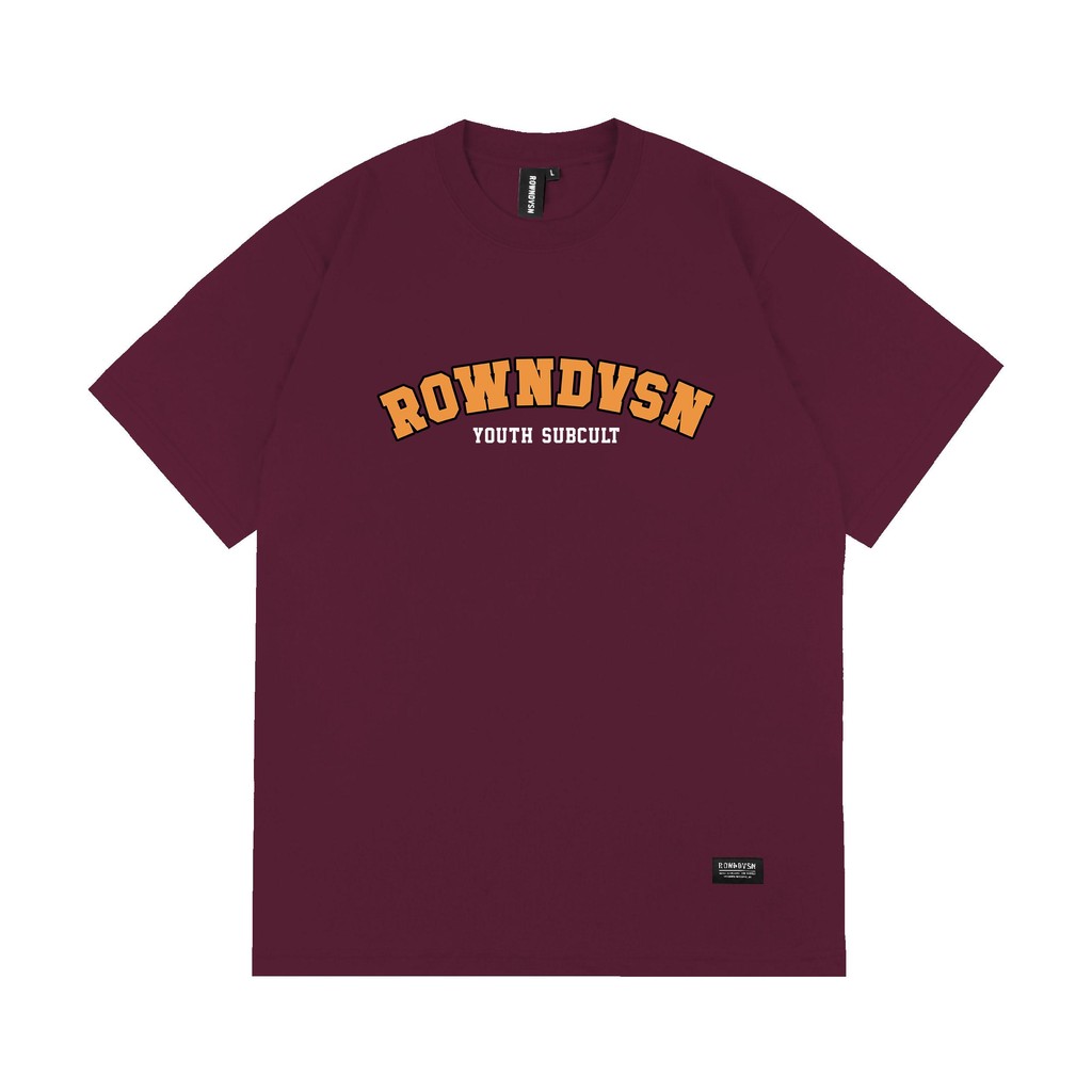 Jual Rown Division Official T-Shirt - Rowndvsn Kaos Sirius Burgundy ...
