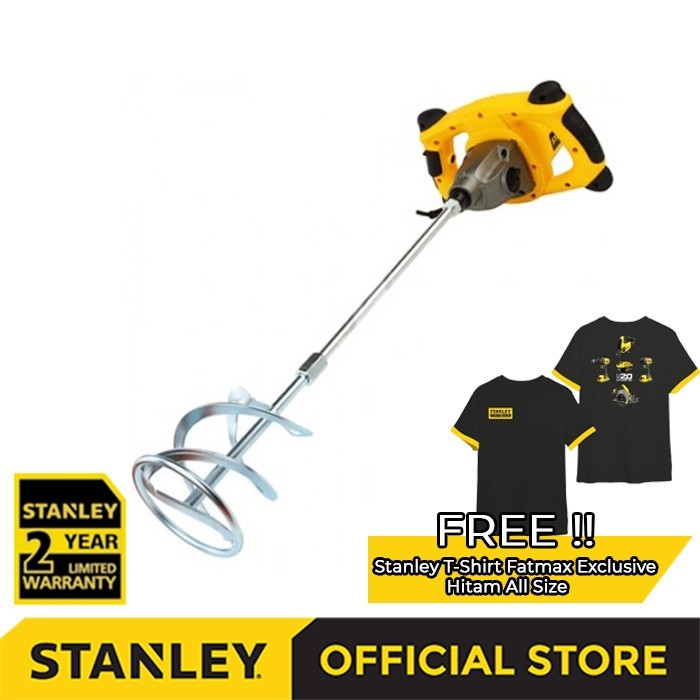 Jual Stanley Mud Paint Mixer / Pengaduk Cat Listrik 1400W SDR1400 ...