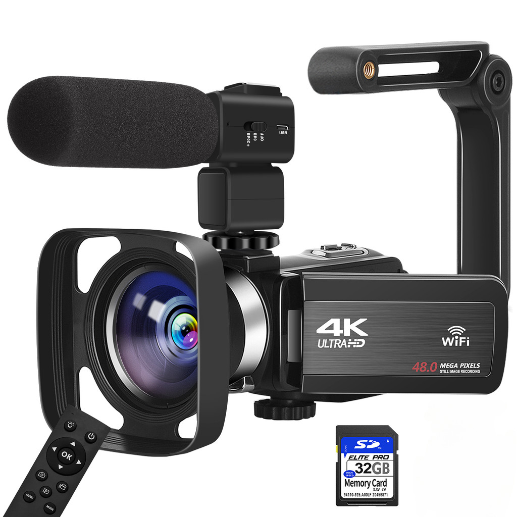 Jual 4K UHD Video Cameras for Photography 18X Digital Zoom Youtube Vlog ...