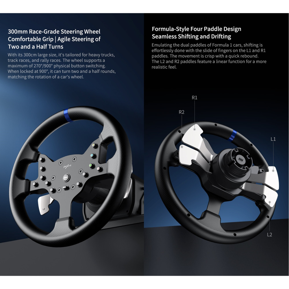 Jual Combo PXN V9 GEN 2 and A10 Steering Wheel Stand | Shopee Indonesia