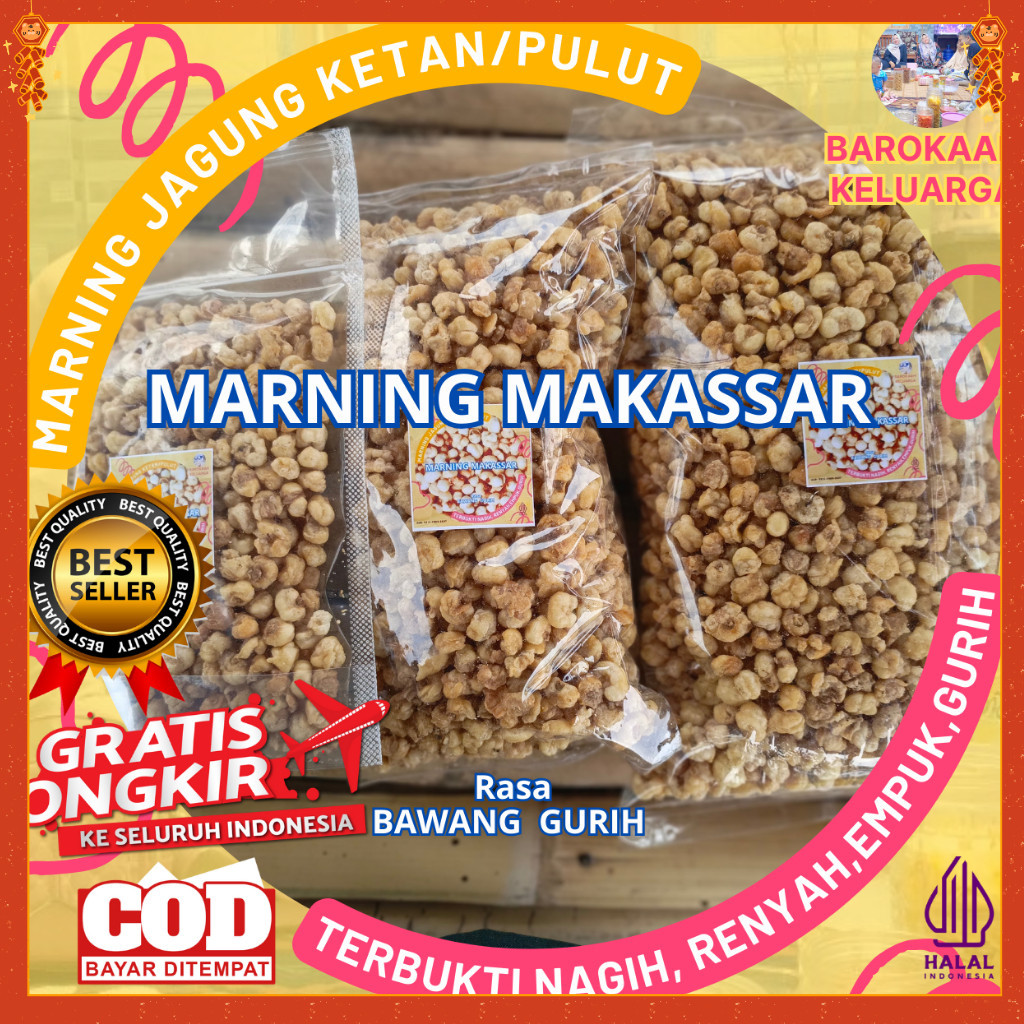 Jual Makaroni Snack Jagung Marning Super Empuk/ Marnig Jagung Sultan ...