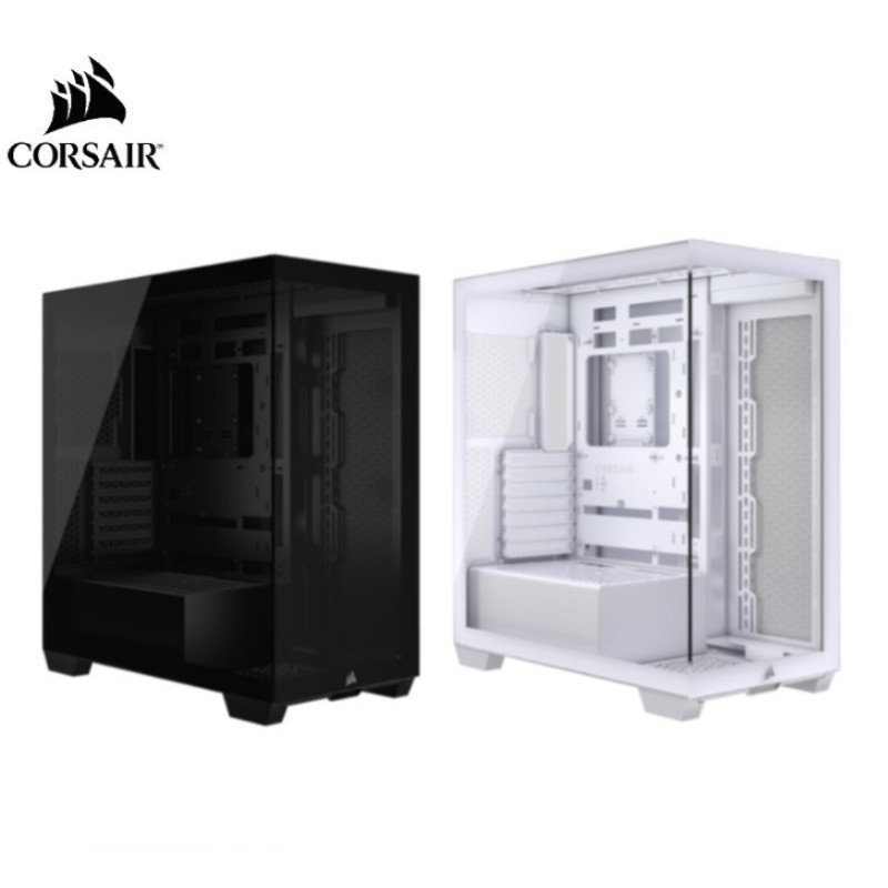 Jual Casing PC Gaming Corsair 3500X TG ARGB (E-ATX, Compatible with BTF ...