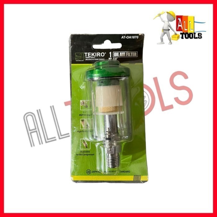 Jual Tekiro Oil Air Filter 1/4" / Saringan filter oli udara kompresor 1 ...