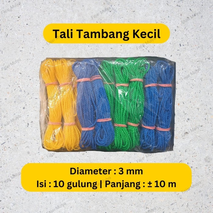 Jual Tali Tambang Plastik 3 mm | Shopee Indonesia