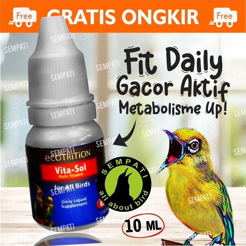 Jual SEMPATI Vitasol High Potency Vita Sol Daily 10 Ml Ecotrition Vita ...