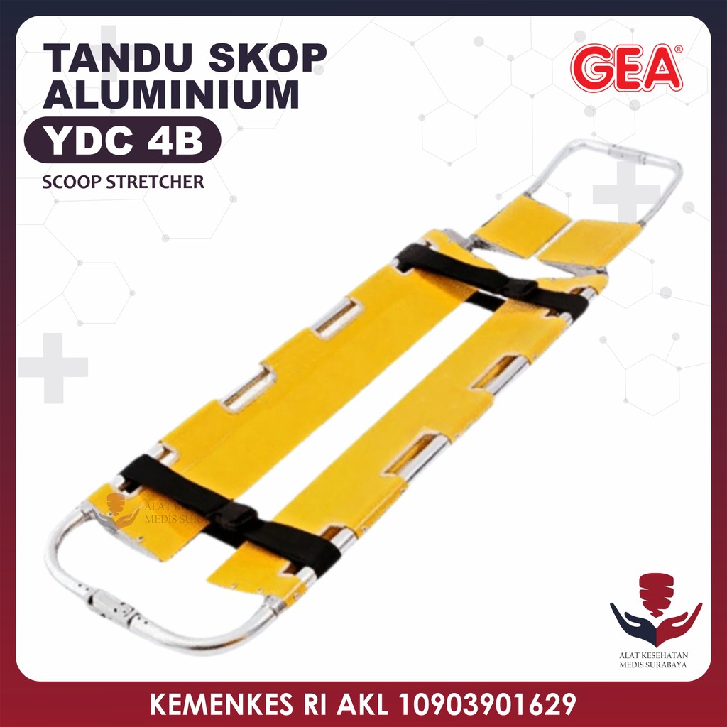 Jual Tandu Scoop YDC 4B Alumunium Stretcher Emergency Darurat Ambulan ...