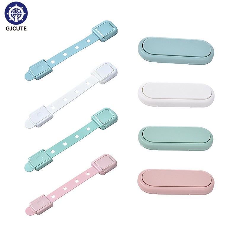 Jual Child Safety Cabinet Locks Multi-use Baby Proofing Latches Lock ...