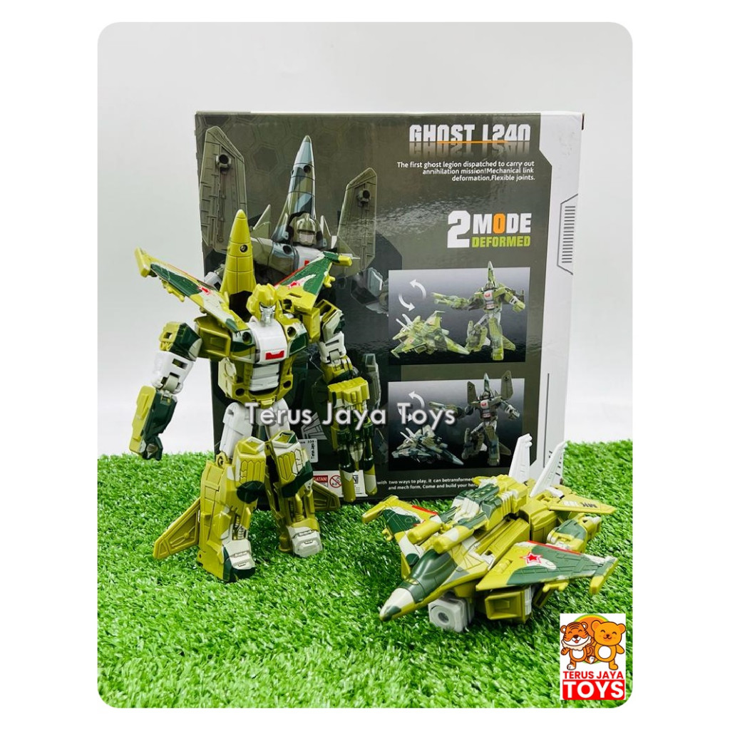 Jual LETERSHOP Mainan Robot Pesawat Tempur Deformation Series Plane ...