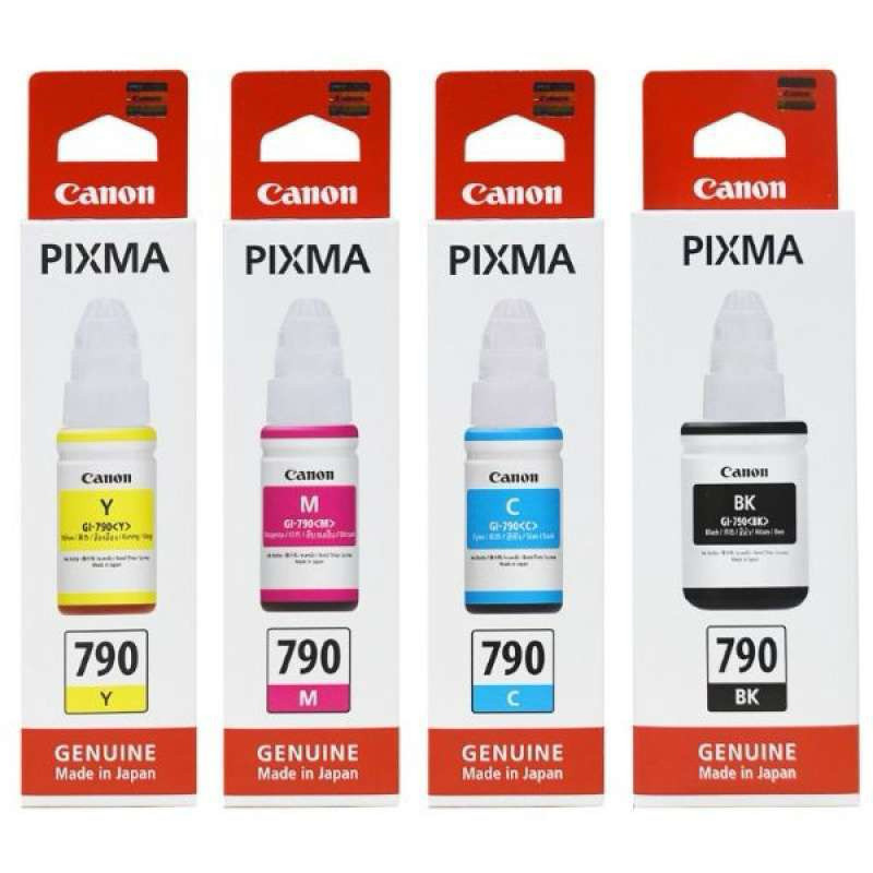 Jual Tinta Canon Pixma GI-790 Original G1000/G1010/G2000/G2010/G3000 ...