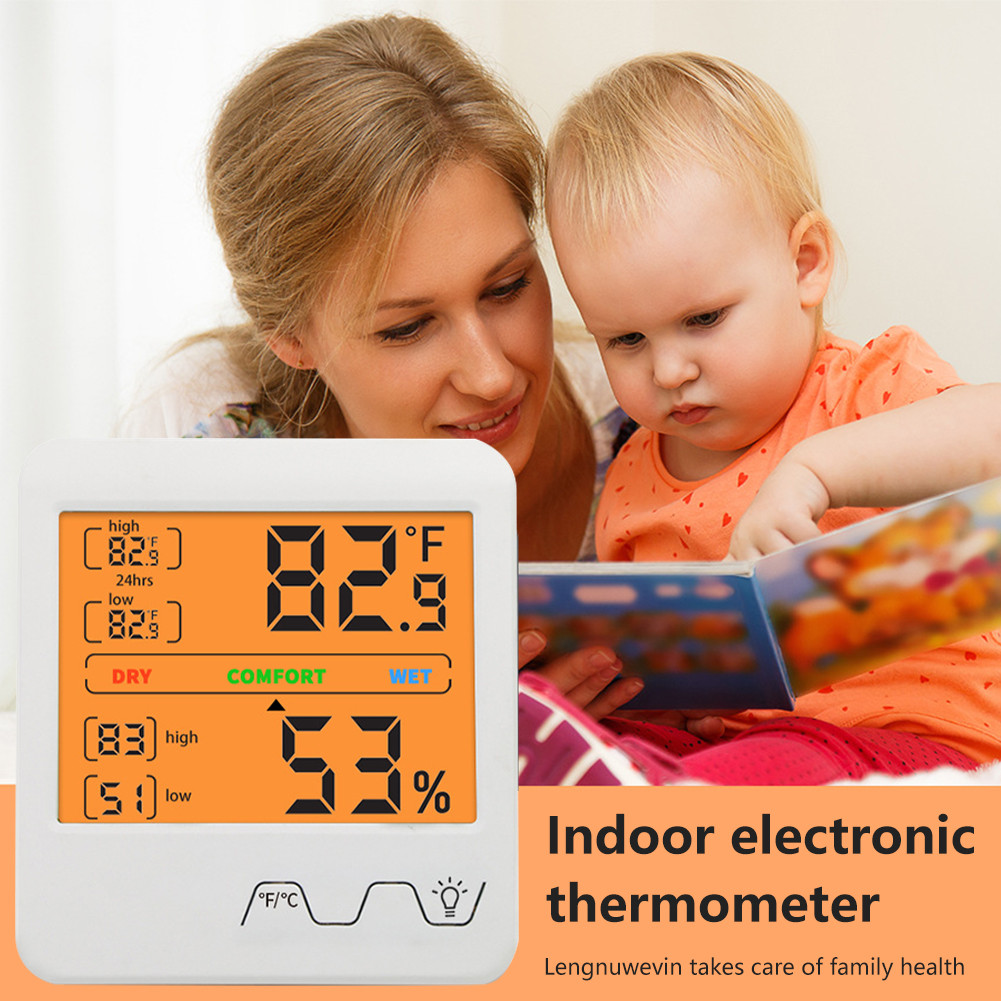 Jual LEKA HM6010 Humidity Meter - Hygrometer Thermometer Alat Ukur ...